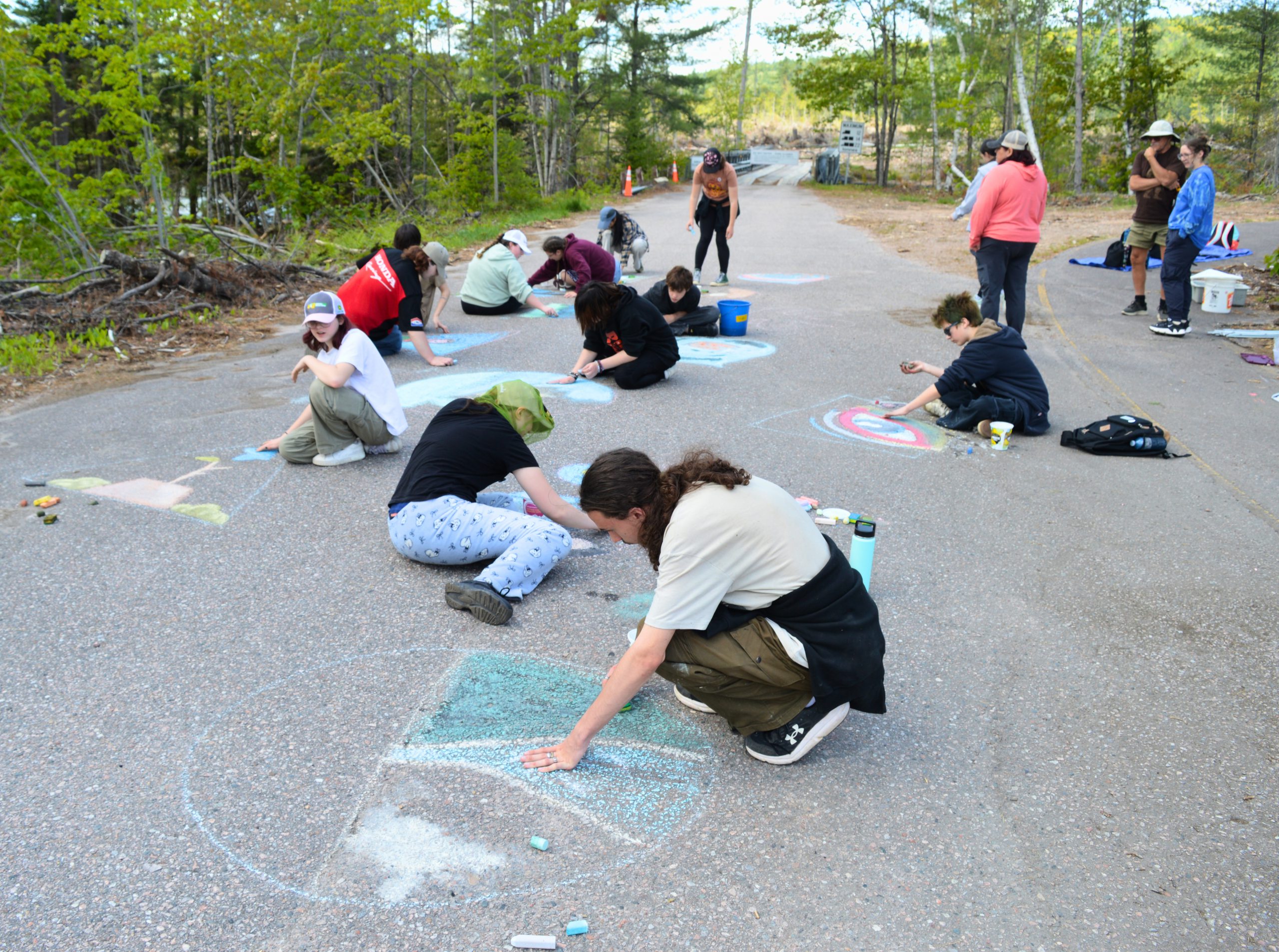 F.J. McElligott art students help to beautify Canadian Ecology Centre ...